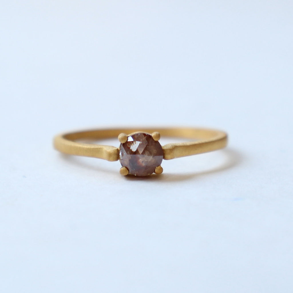 ナチュラルブラウンダイヤモンドring【k18vermeil】 – PADOVA JEWELRY .TOKYO