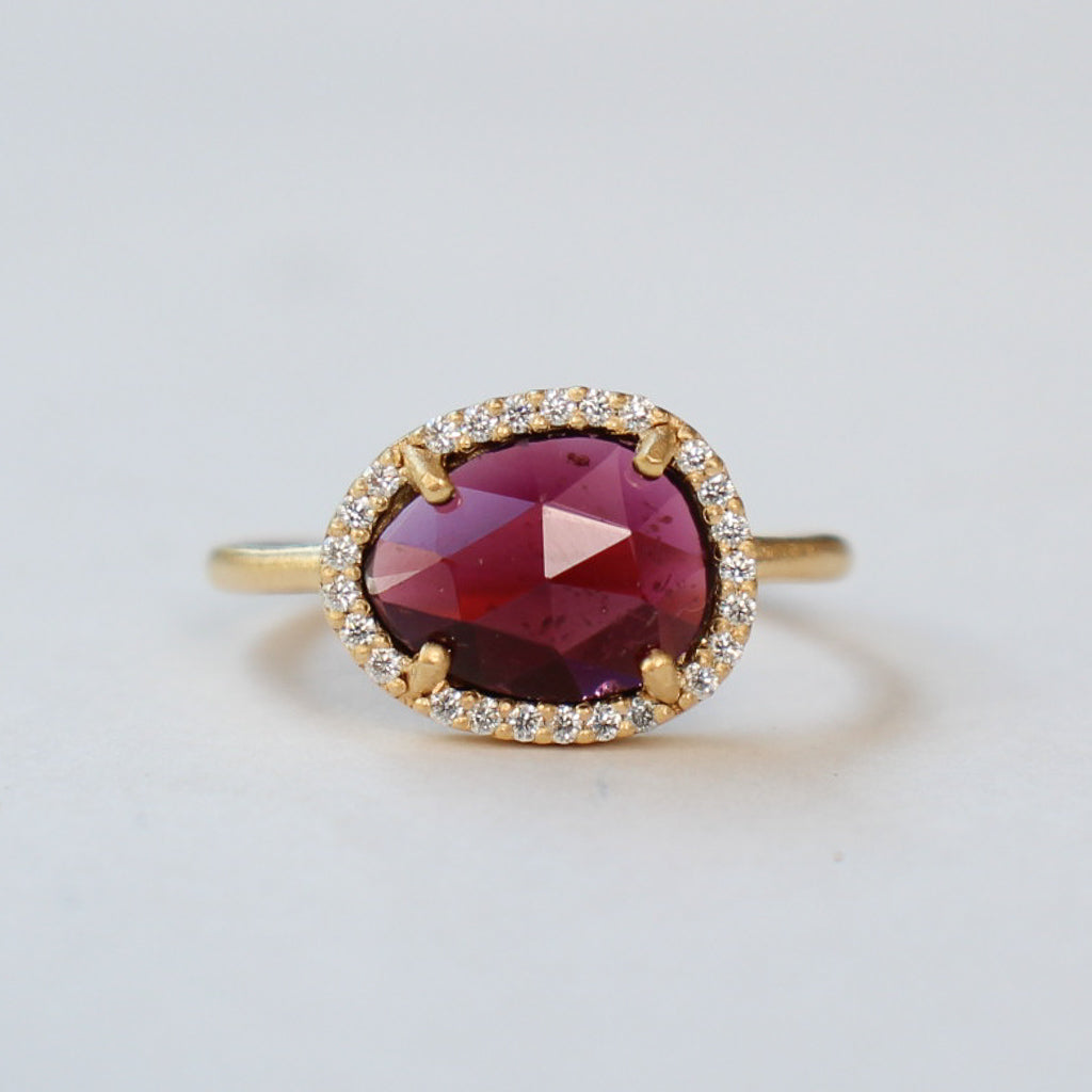 ガーネットパヴェring【k18vermeil】 – PADOVA JEWELRY .TOKYO