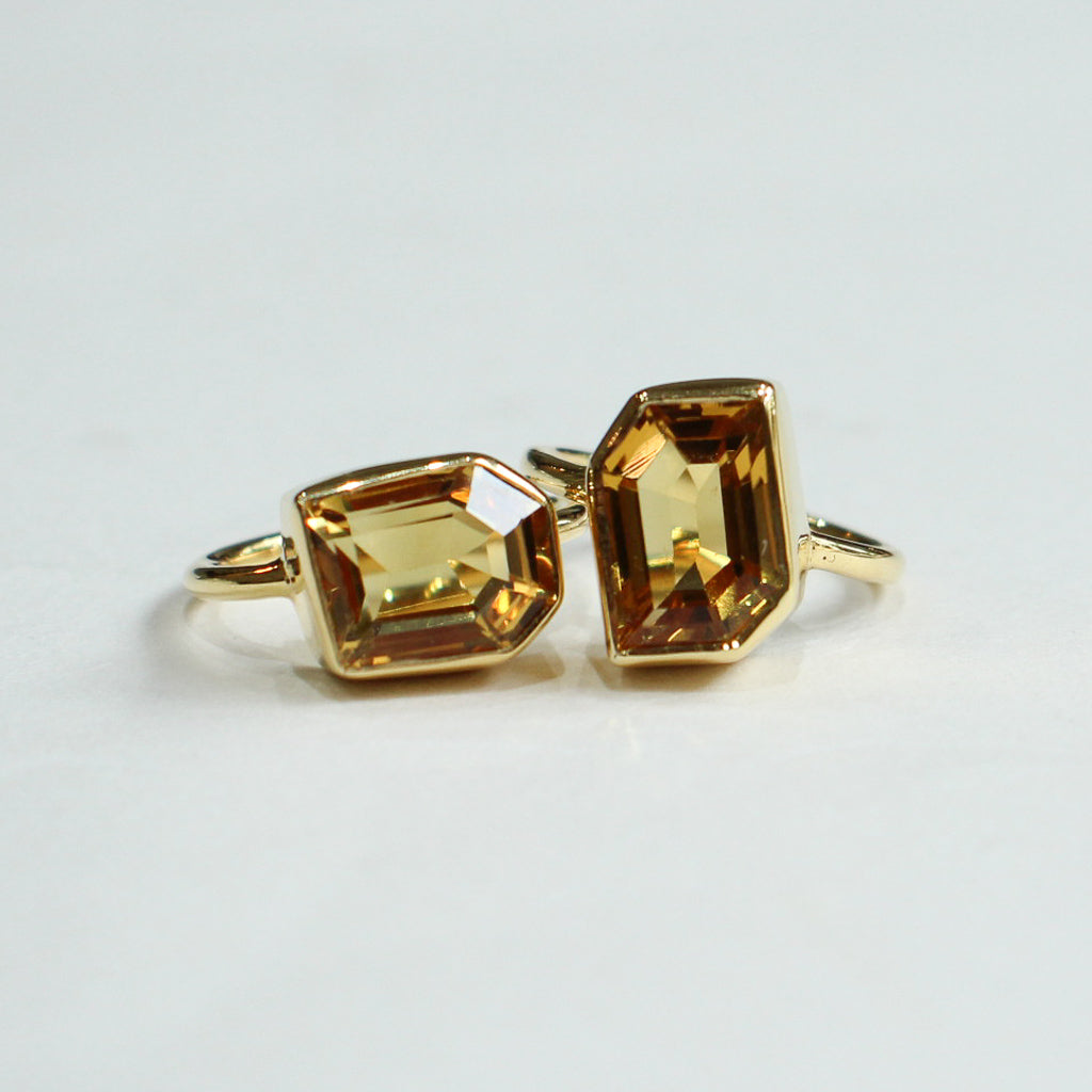 シトリンring【k18vermeil】 – PADOVA JEWELRY .TOKYO